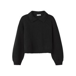 name it Pullover M&auml;dchen Gr&ouml;&szlig;e 122/128 schwarz