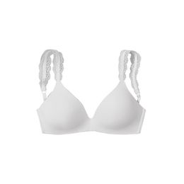 Lascana Push-up-BH wei&szlig; Gr. 85A. Mit Integriertem Kissen und ohne B&uuml;gel