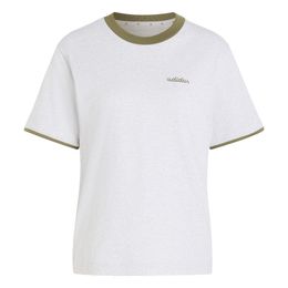 adidas Sportswear Funktionsshirt 'Seasonal Essentials Colorpop' Damen Gr&ouml;&szlig;e XXXS/XXS graumeliert / oliv