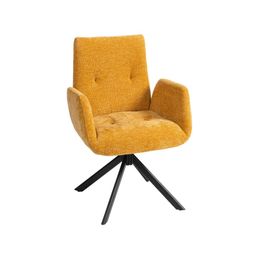 HOMCOM Sessel in Gelb 60L x 61B x 88H cm | Gr.: onesize