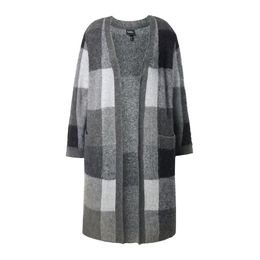 Ulla Popken Knit Cardigan female size L/XL Grey / Anthracite / Graphite / Light grey
