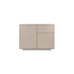 CALICOSY Kommode VIKA in Beige - (W)120 x (H)90 x (L)37,5 cm | Gr.: onesize