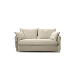 CALICOSY Schlafsofa MIKA in Ecru - (W) x (H) x (L)cm | Gr.: onesize
