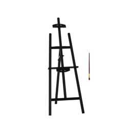 HOMCOM Staffelei in Schwarz 51L x 5B x 71H cm | Gr.: onesize