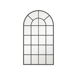 HOMCOM Wandspiegel in Schwarz 110L x 65B x 2,5H cm | Gr.: onesize