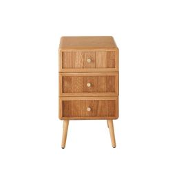 CALICOSY Nachttisch AVA in Helles - (W)42 x (H)71 x (L)35 cm | Gr.: onesize