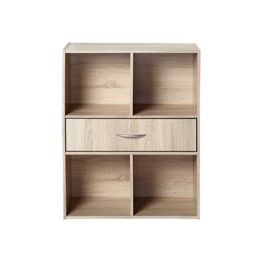 CALICOSY Lagerregal 11710 in Helles - (W)62 x (H)80 x (L)29.5 cm | Gr.: onesize
