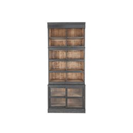 Signature B&uuml;cherregal AMSTERDAM in Schwarz - (W)100 x (H)240 x (L)45 cm | Gr.: onesize