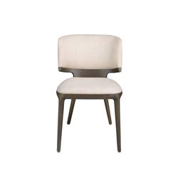 Angel Cerd&aacute; Stuhl 4165 in Dunkle Esche-Eiche | Hellgrau &ndash; (B)53 x (H)78 x (T)55 cm | Gr.: onesize