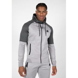 Gorilla Wear Trainingsjacke - Sullivan - Grau | Gr.: XXL