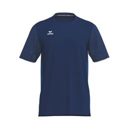 Erima Unisex Erwachsene, Erwachsene T-Shirt in new navy/new royal | Gr.: S