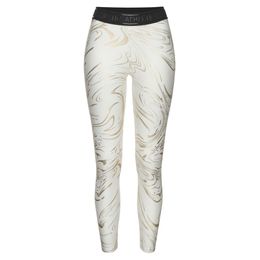 active by Lascana LASCANA ACTIVE Funktionsleggings in wei&szlig;, silber | Gr.: XS