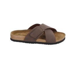 BIOSOFT Sandalen Crossband in Taupe | Gr.: 41