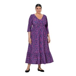 Ulla Popken Kleid in helles fuchsia | Gr.: 42-44