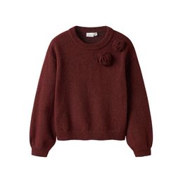 name it Pullover M&auml;dchen Gr&ouml;&szlig;e 134/140 weinrot