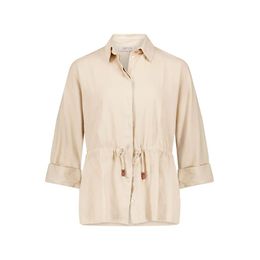 Cartoon Leinenjacke mit Tunnelzug in beige | Gr.: 42