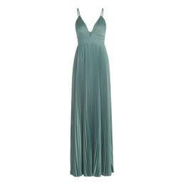 Vera Mont Chiffonkleid mit V-Ausschnitt in Cloudy Sky | Gr.: 40