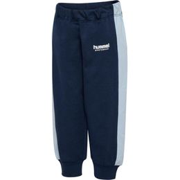 Hummel Kinder Sweat Pants "Hmlmini Loose Adj Waist Pants" in Blau | Gr.: 110