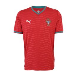 Puma Trikot 'Portugal 2026' Herren Gr&ouml;&szlig;e XL smaragd / feuerrot / hellrot / wei&szlig;