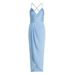 Vera Mont Abendkleid mit Raffung in Soft Sky | Gr.: 40