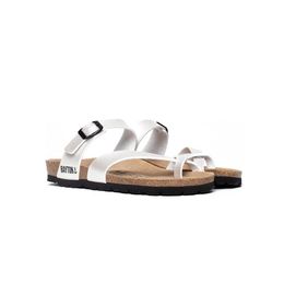 BAYTON Zehentrenner "Diane" in Wei&szlig; - 44% | Gr&ouml;&szlig;e 37 | Damen-sandalen