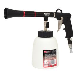 KS Tools Druckluft-Reinigungs-Pistole aus Kunststoff und Metall mit D&uuml;se und Schlauch f&uuml;r Reinigung oder Trocknung - 5151980 (515.1980)