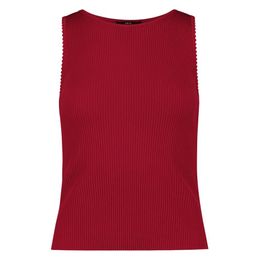 Zero Strick-Top ohne Arm in Candy Red | Gr.: 38