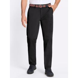 Marco Donati Herren Hose in leichter Twill-Qualit&auml;t, schwarz, Gr&ouml;&szlig;e 29