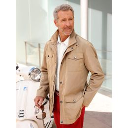 Marco Donati Herren Longjacke mit vielen Taschen, camel, Gr&ouml;&szlig;e 48