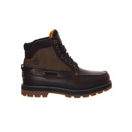 Timberland Stiefel 'Britton Road Mid Lace Up -- Men's Bordeaux Boots' Herren Gr&ouml;&szlig;e 45 braun