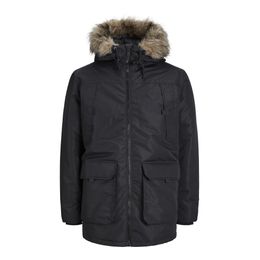 Jack & Jones Jack & Jones Parka 'JJEConstruct' Herren Gr&ouml;&szlig;e XXL schwarz
