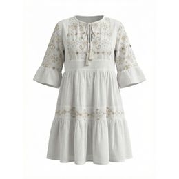 South Beach Kleid Damen Gr&ouml;&szlig;e 40 wei&szlig; Sommerkleid