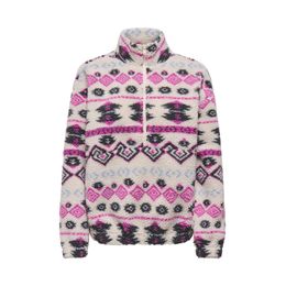 Only Pullover 'ONLJanne' Damen Gr&ouml;&szlig;e L kitt / fuchsia / schwarz