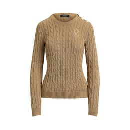 Lauren by Ralph Lauren Lauren Ralph Lauren Pullover Damen Gr&ouml;&szlig;e XL dunkelbeige