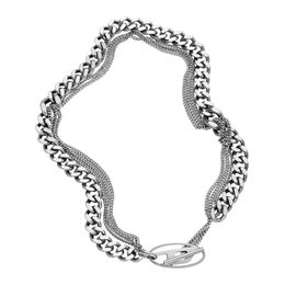 Diesel Kette Damen Gr&ouml;&szlig;e One Size silber