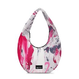 KARL LAGERFELD JEANS Schultertasche Damen Gr&ouml;&szlig;e One Size grau / basaltgrau / pink / eosin