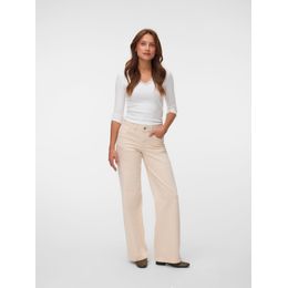 V&eacute;ro Moda Vero Moda Jeans 'VMSandie' Damen Gr&ouml;&szlig;e 26 creme