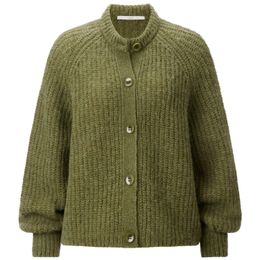 LANIUS Damen-Strickjacke Wolle-Alpaka