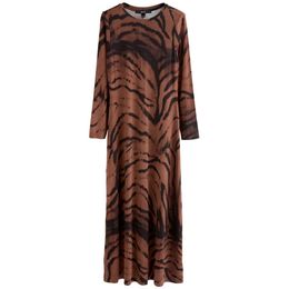 next Kleid Damen Gr&ouml;&szlig;e 38 braun / schwarz Sommerkleid