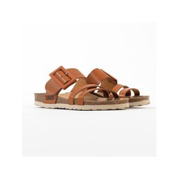 Sunbay Pantoletten "Laredo" in Cognac - 57% | Gr&ouml;&szlig;e 37 | Damen-pantoletten
