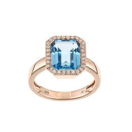 Diamant Leternel Ring Damen Gr&ouml;&szlig;e 55 rosegold