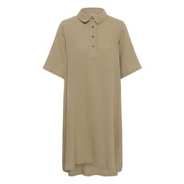 Culture Kleid Damen Gr&ouml;&szlig;e 38 beige Sommerkleid