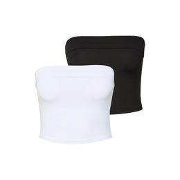 Urban Classics Top Damen Gr&ouml;&szlig;e M schwarz / wei&szlig;