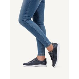 Caprice Leder-Sneakers in Dunkelblau - 30% | Gr&ouml;&szlig;e 37 | Damen-sneakers