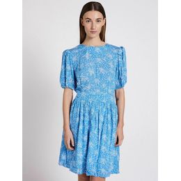 NORR Kleid 'Sabby' Damen Gr&ouml;&szlig;e 44 azur / wei&szlig; Sommerkleid