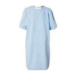 Sublevel Kleid Damen Gr&ouml;&szlig;e 42 hellblau / wei&szlig; Sommerkleid