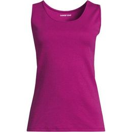 LANDS' END Baumwoll-Top f&uuml;r Damen in Petite-Gr&ouml;&szlig;e, Damen, size: petite, Pink, Baumwolle, by Lands' End