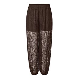 Pieces Pants 'PCAline' female size 34 Brown