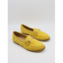 Bellucci Mokassins in Gelb - 60% | Gr&ouml;&szlig;e 36 | Damen-schuhe-halbschuhe