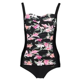 Lascana Badeanzug in Schwarz - 69% | Gr&ouml;&szlig;e 40D-Cup | Damen-bademode